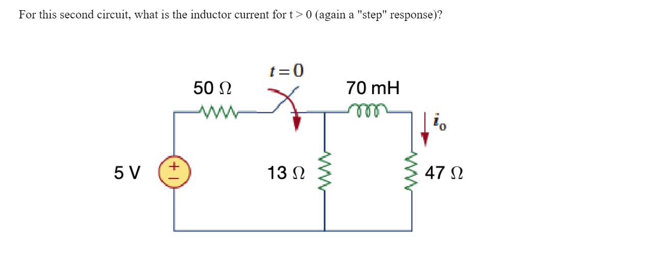 Solved 1) For the circuit shown above, find the capacitor | Chegg.com