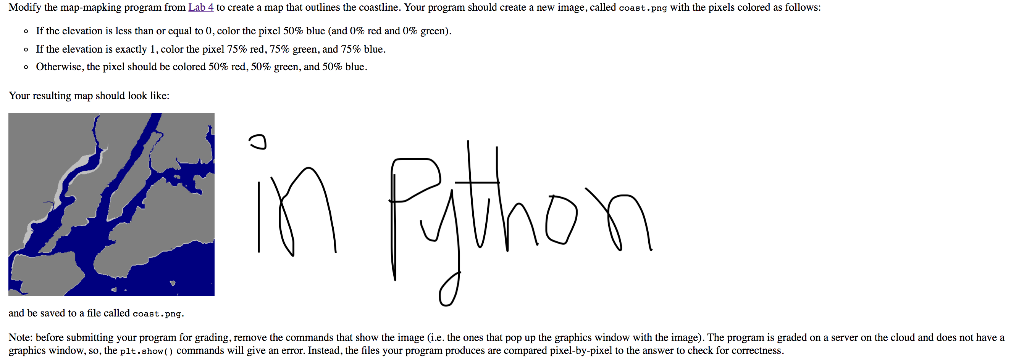 Solved Modify the map-mapking program from Lab 4 to create a | Chegg.com