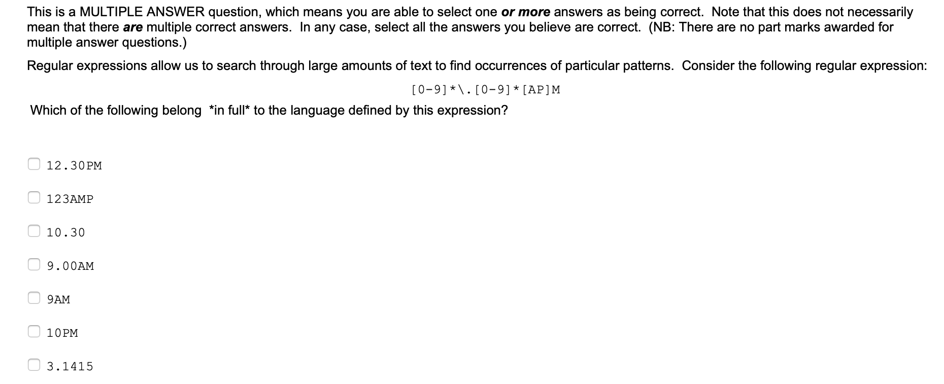 Solved This is a MULTIPLE ANSWER question, which means you | Chegg.com