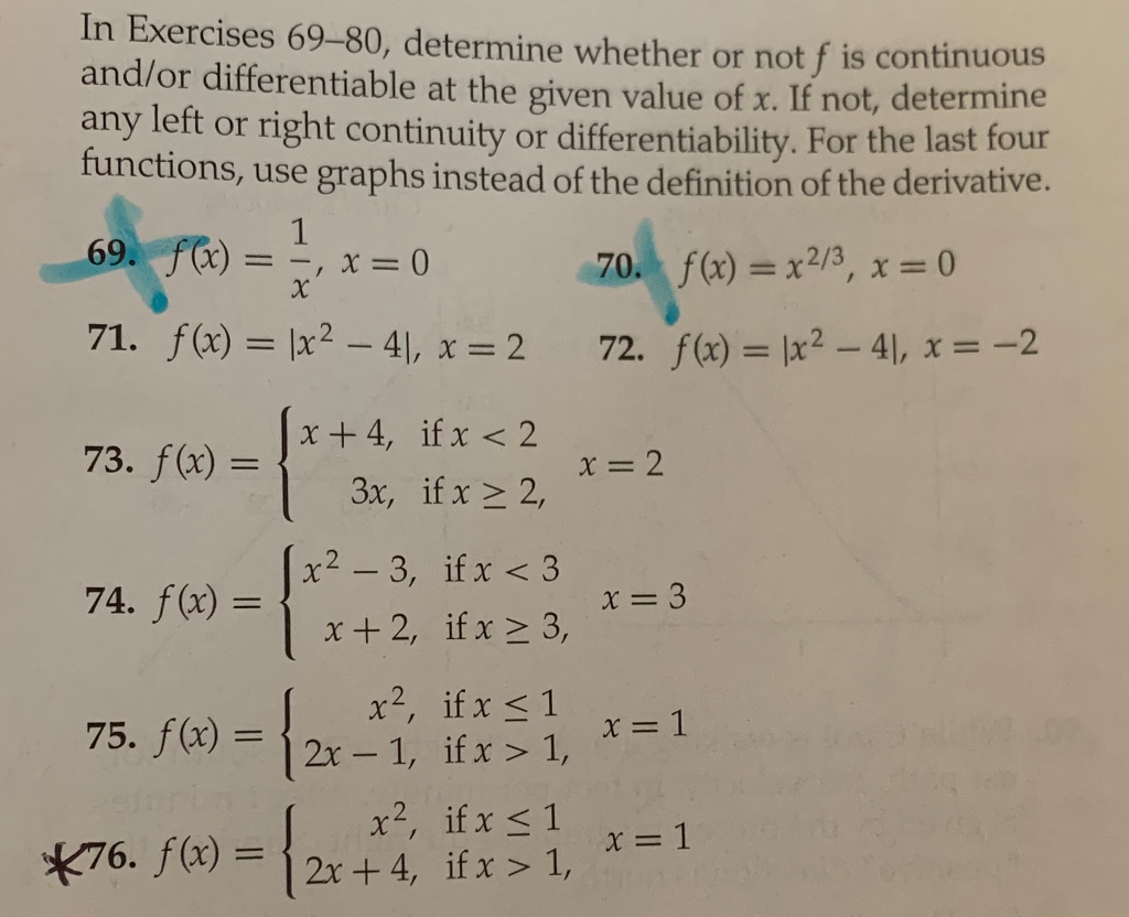 Solved In Exercises 69–80, determine whether or not f is | Chegg.com