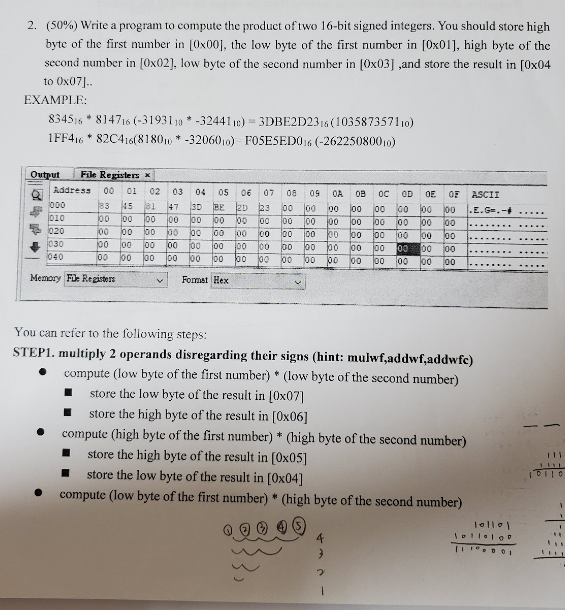 Solved 2 50 Write A Program To Compute The Product Of 