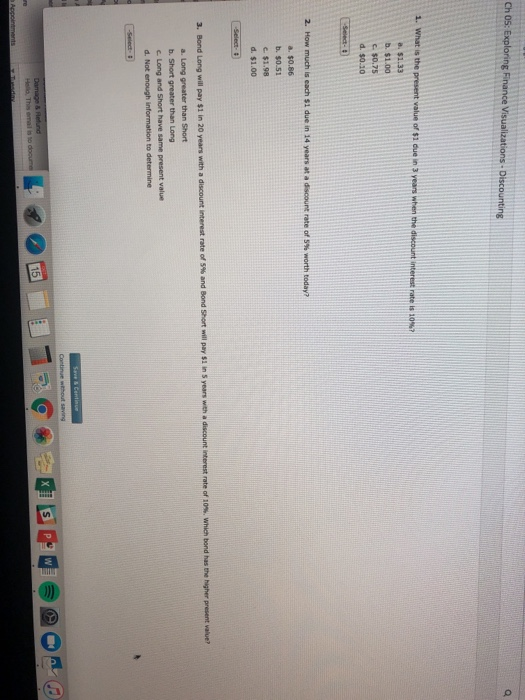 Solved Conceptual Overview: Explore the amount $1 is | Chegg.com
