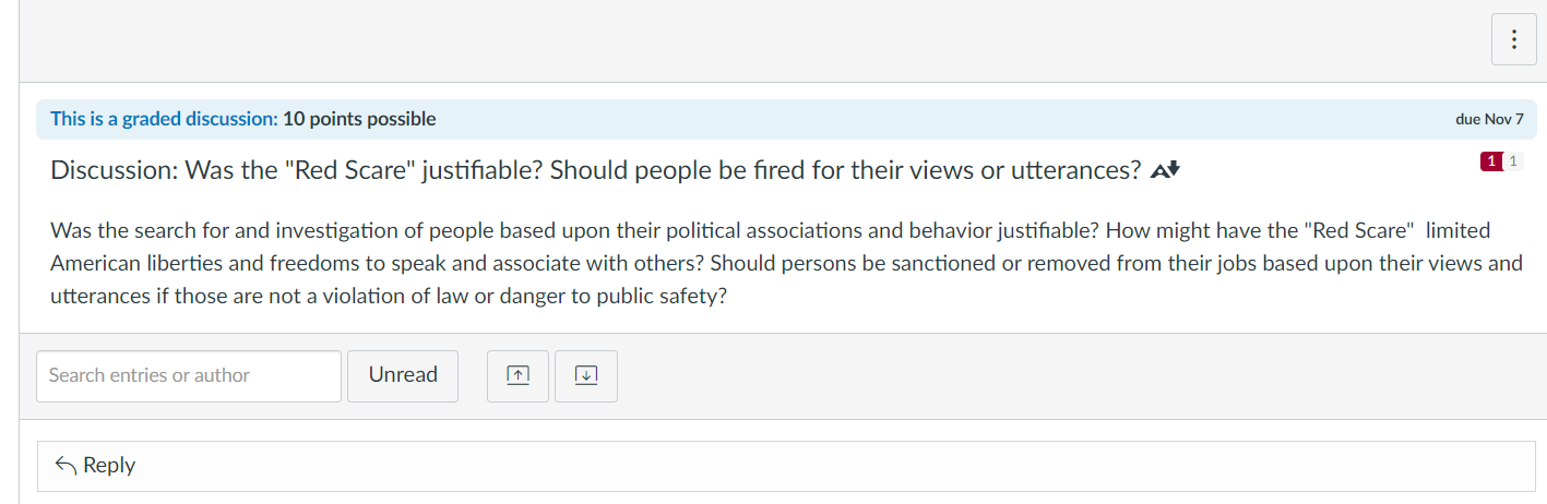 : This is a graded discussion: 10 points possible due | Chegg.com