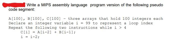 Solved Note: It is not required to initialize the arrays | Chegg.com