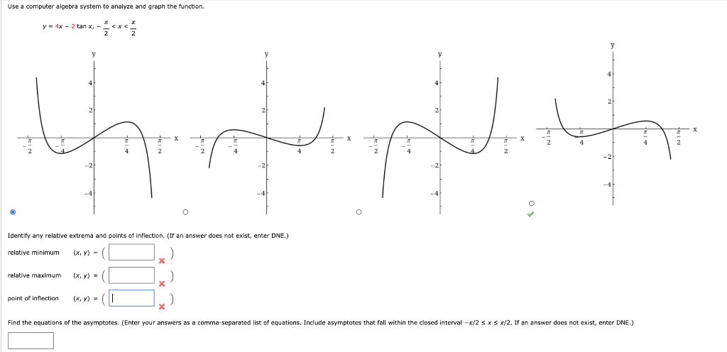 Solved Use a computer algebra system to analyze and graph | Chegg.com