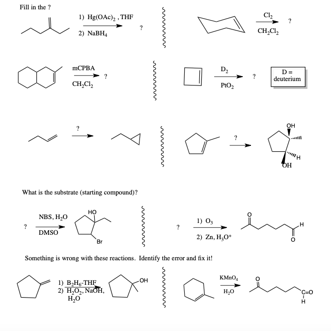 Solved Alkene reactions intro Halogenation: Show the | Chegg.com