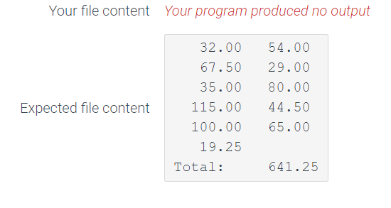 Solved Modify the Total program so that it writes the values | Chegg.com