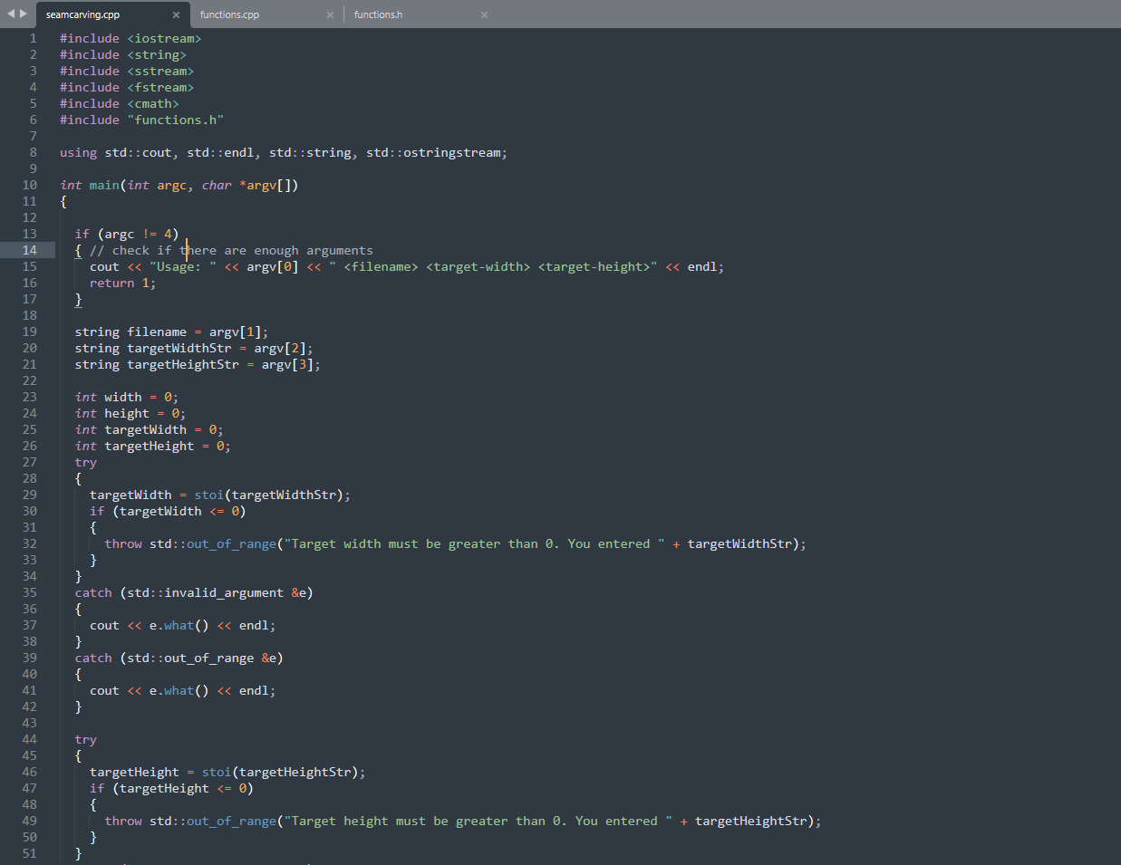 Solved Requirements Allowed includes "Functions.h" | Chegg.com