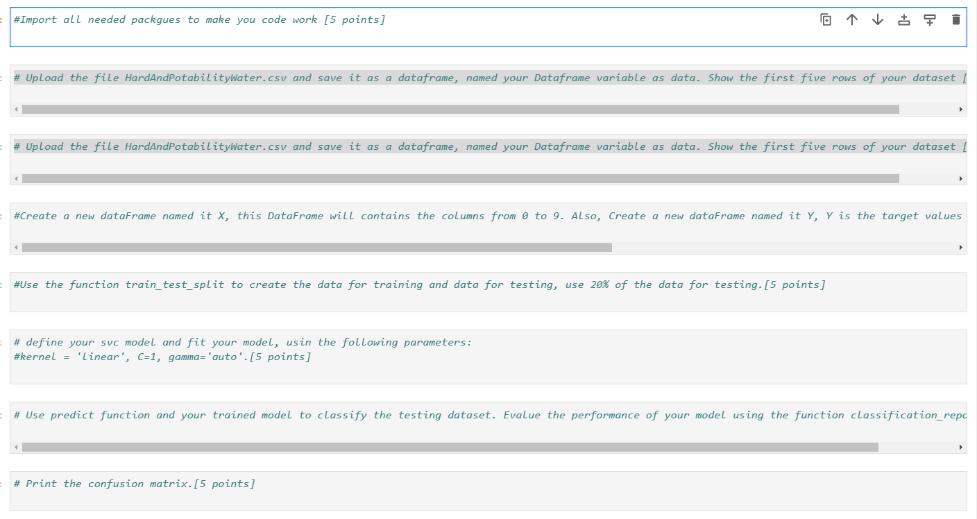 Solved \#Import all needed packgues to make you code work [5 | Chegg.com