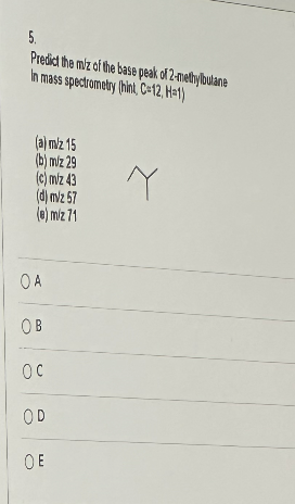 Solved 2 The cthoination of methene lawolves chain | Chegg.com