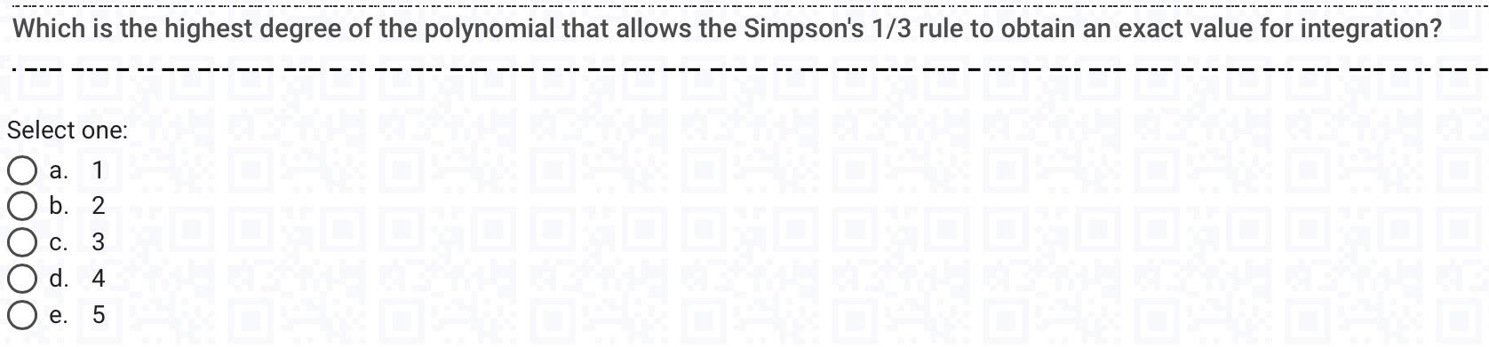 Solved Which is the highest degree of the polynomial that | Chegg.com