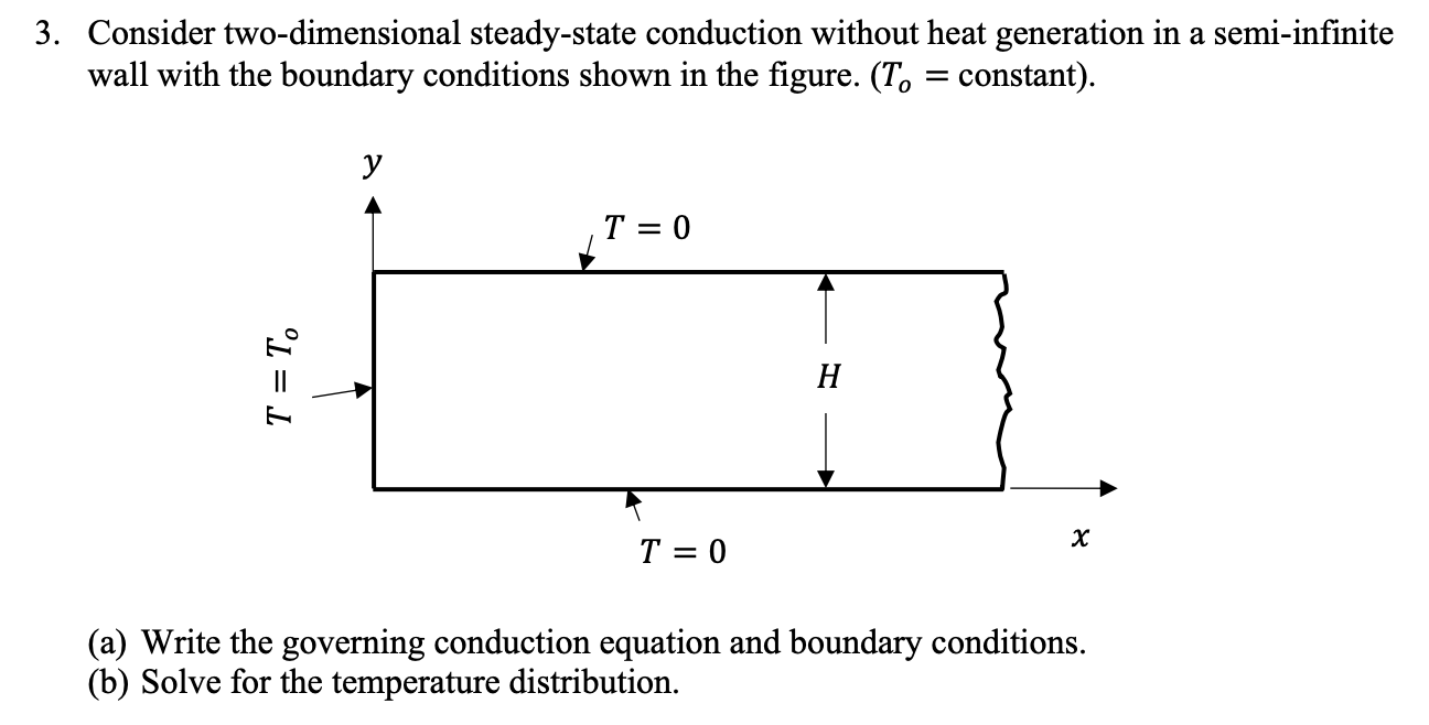 Solved 3. Consider two-dimensional steady-state conduction | Chegg.com