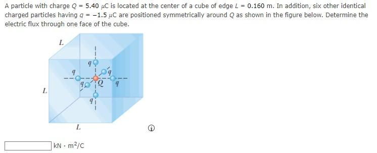 Solved A particle with charge Q=5.40μC is located at the | Chegg.com