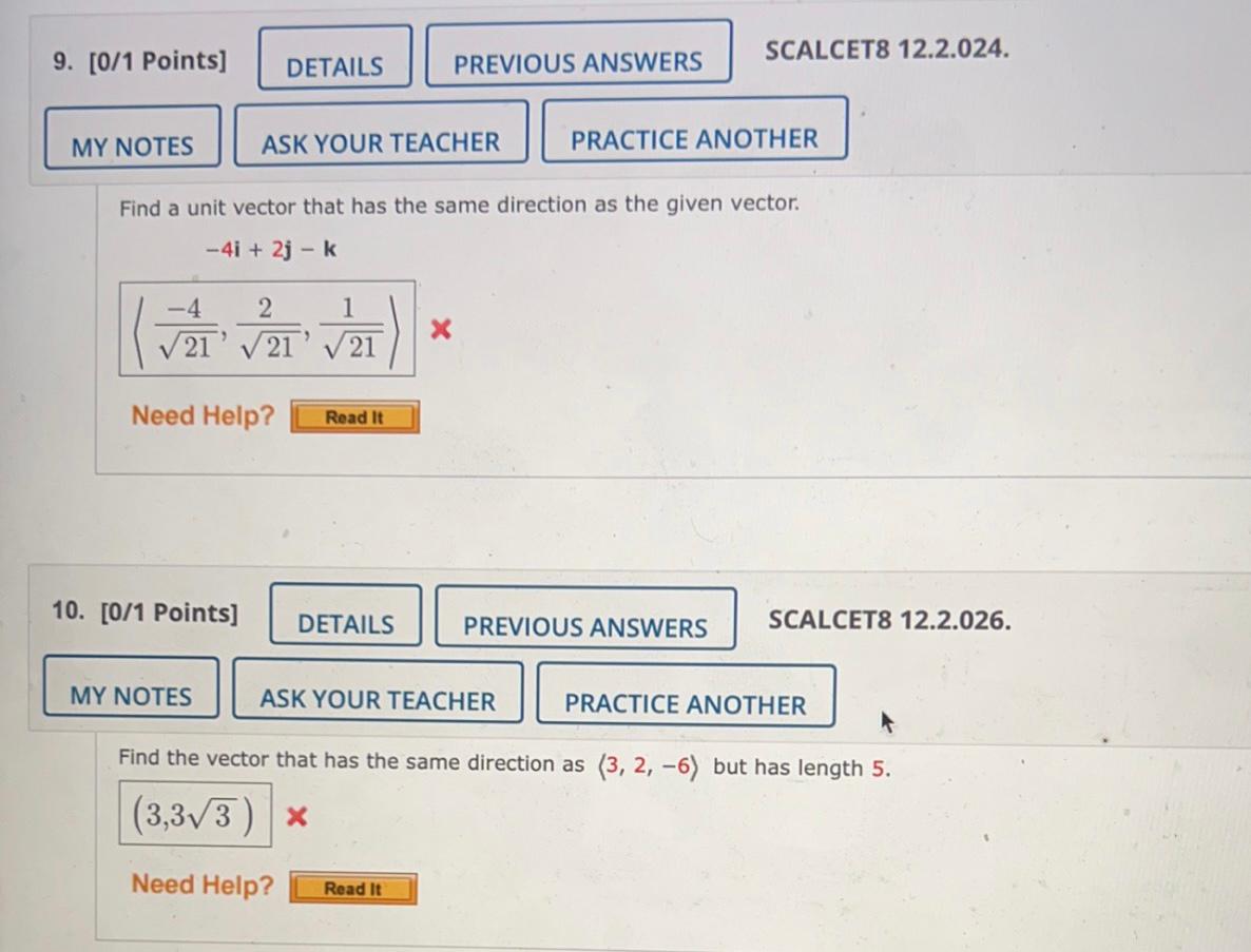Solved Find a unit vector that has the same direction as the | Chegg.com
