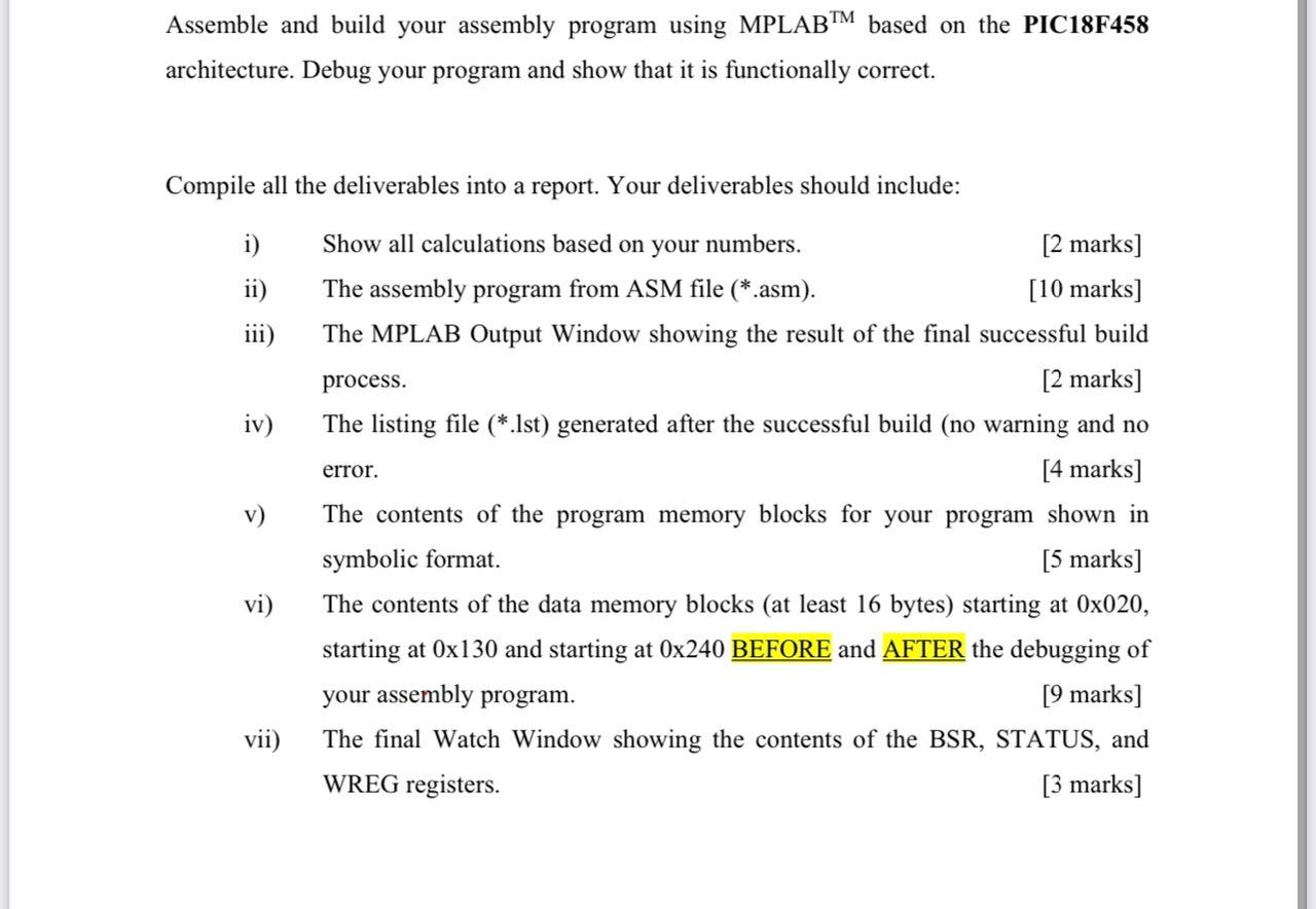 Solved Read and understand lecture notes on Topic 3:PIC18 | Chegg.com