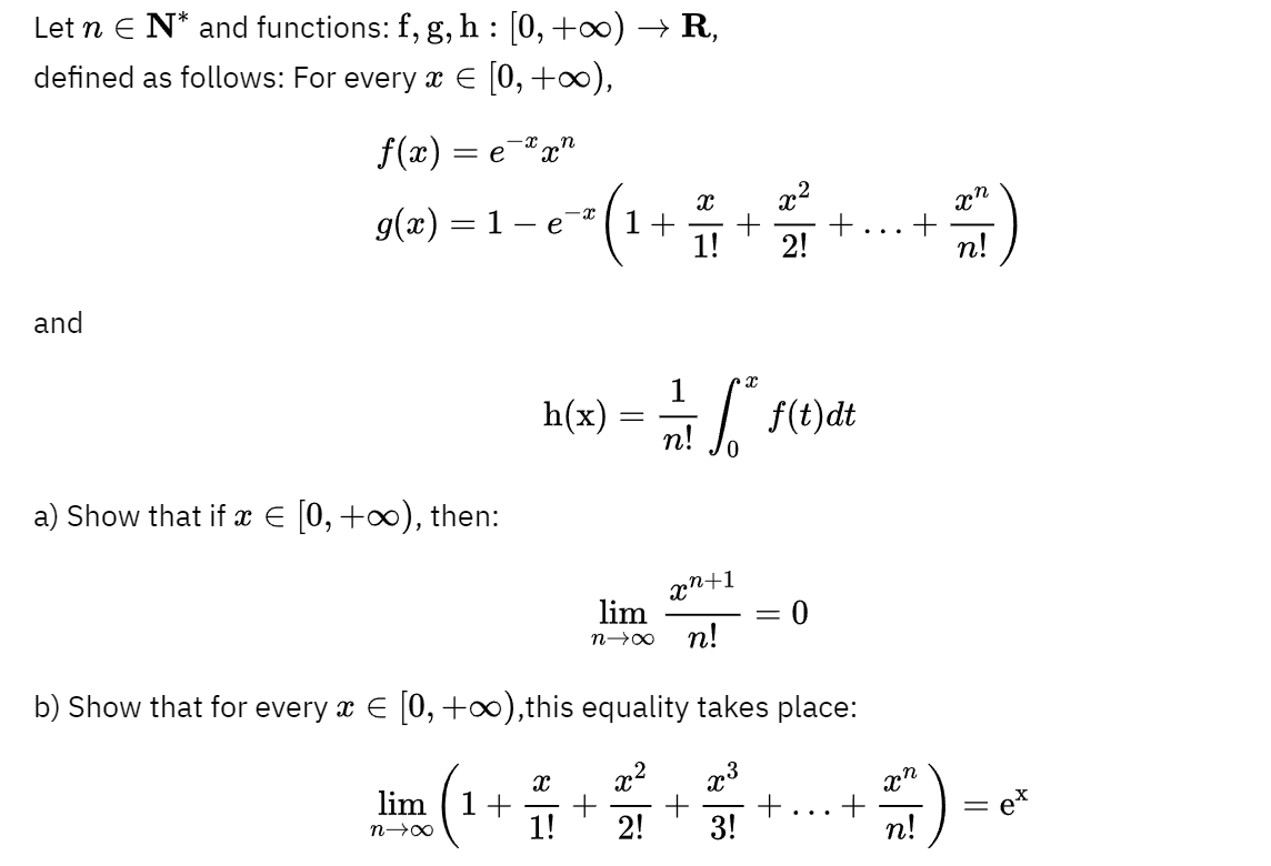 Solved Let $n \in \mathbf{N}^{*}$ and | Chegg.com