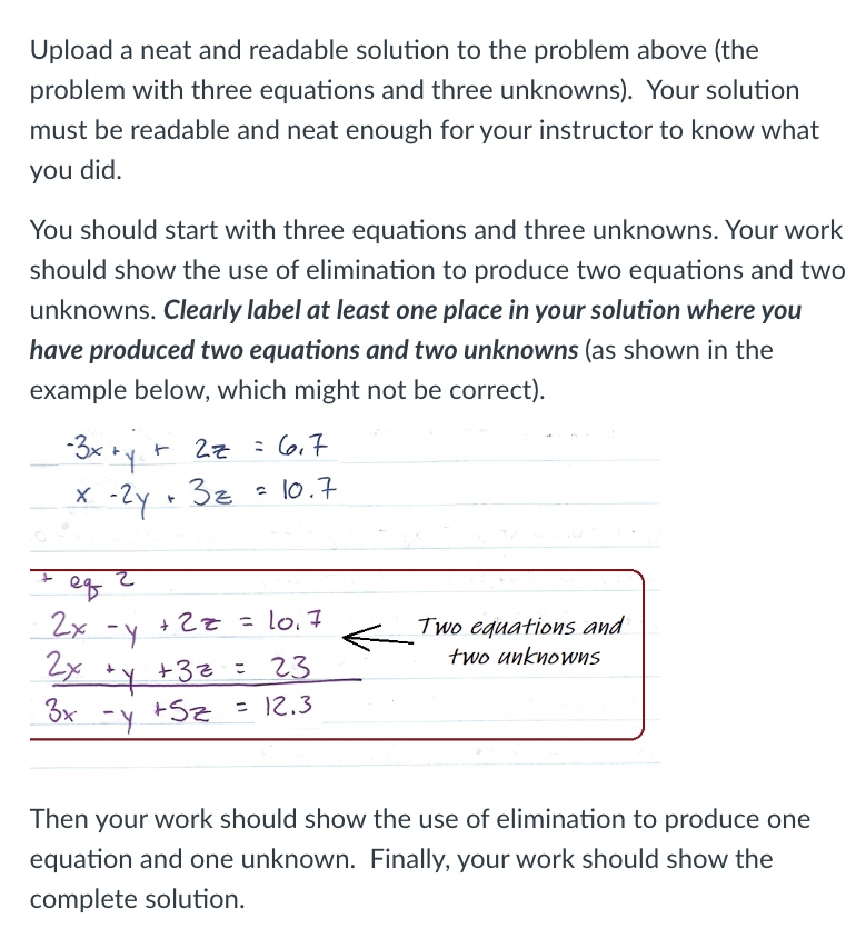 [Solved]: Upload a neat and readable solution to the probl