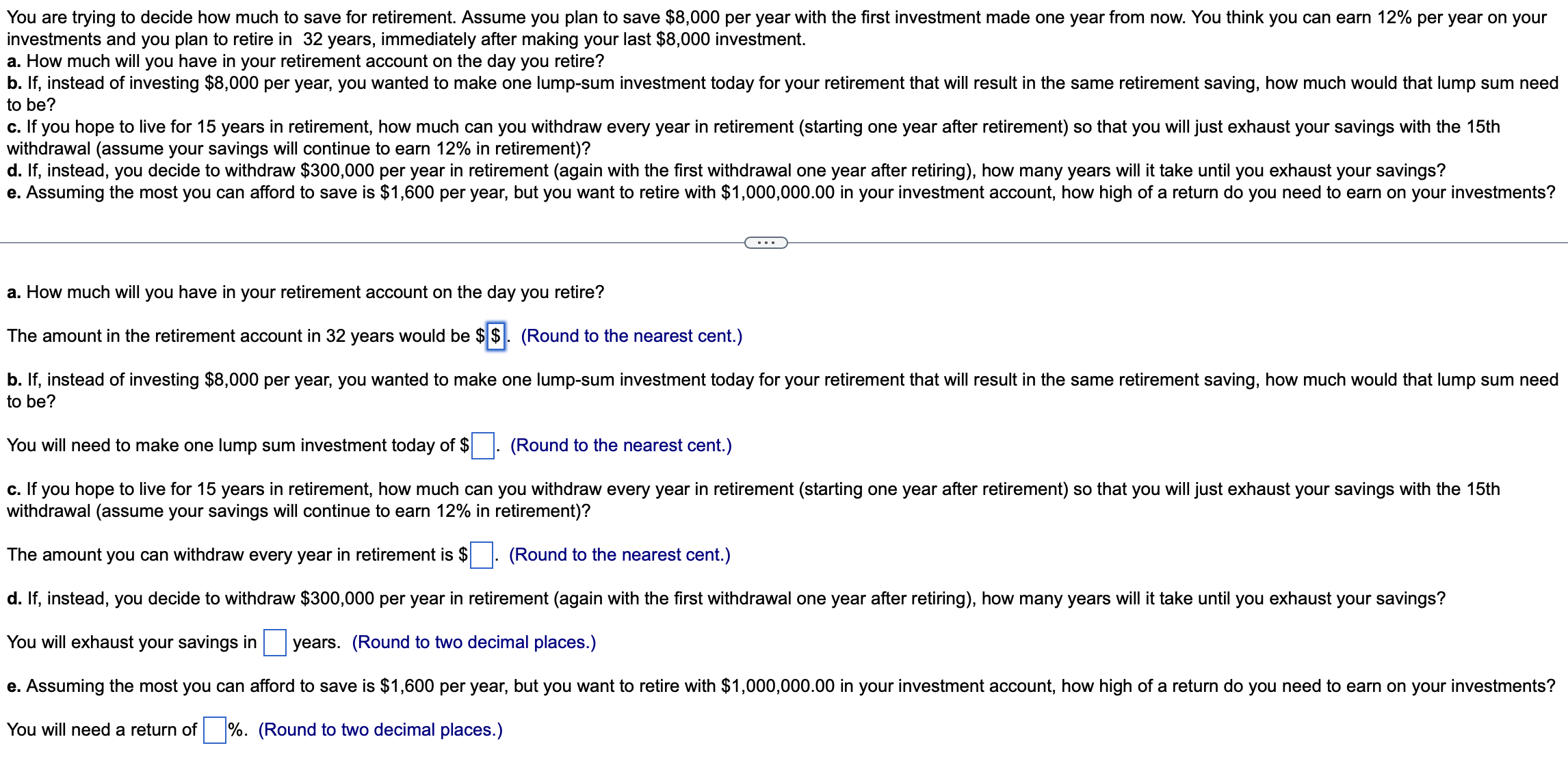Solved You are trying to decide how much to save for | Chegg.com