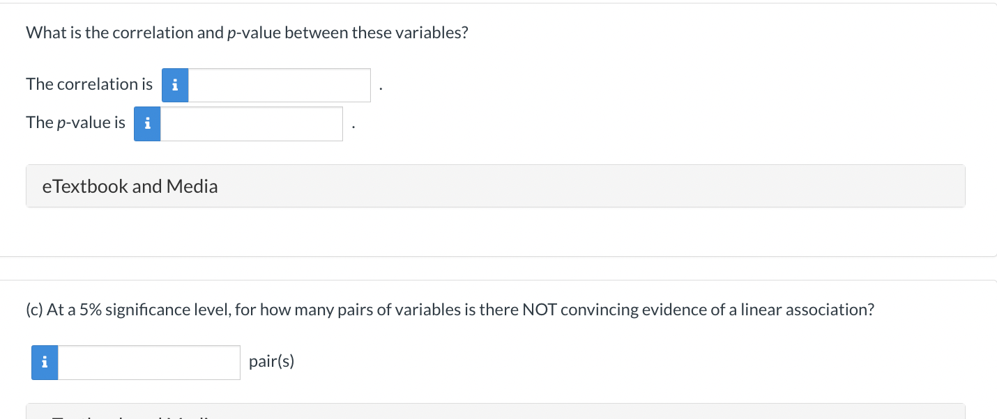 Solved Student Survey: Correlation Matrix A correlation | Chegg.com