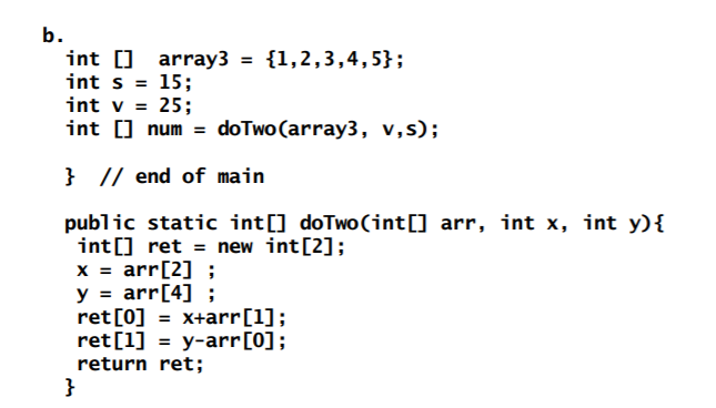 Solved Fill in the table to trace the values as they are | Chegg.com
