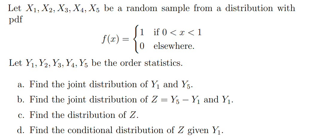 Let X1,X2,X3,X4,X5 be a random sample from a | Chegg.com