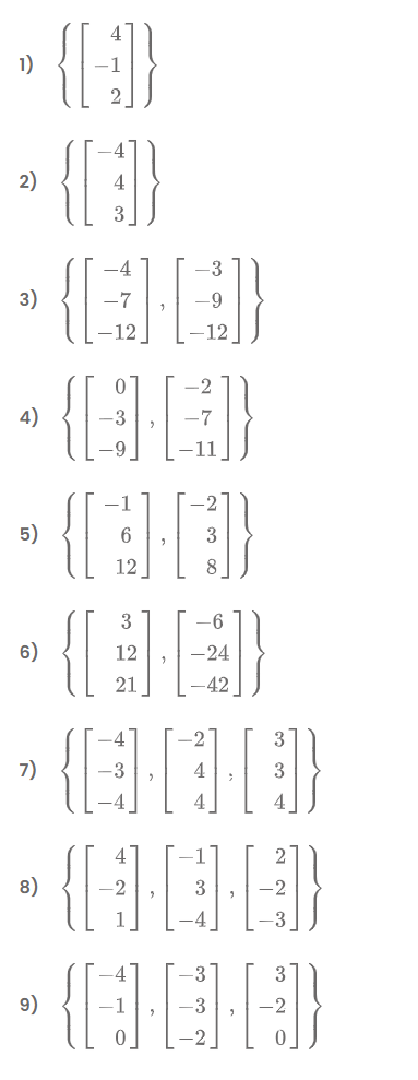 Solved Consider the following matrix: 1 0 2 A= 3 1 5 4 3 5 | Chegg.com