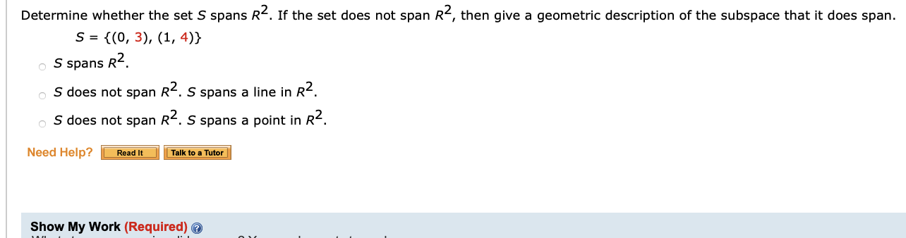Solved Determine whether the set of vectors in P2 is | Chegg.com