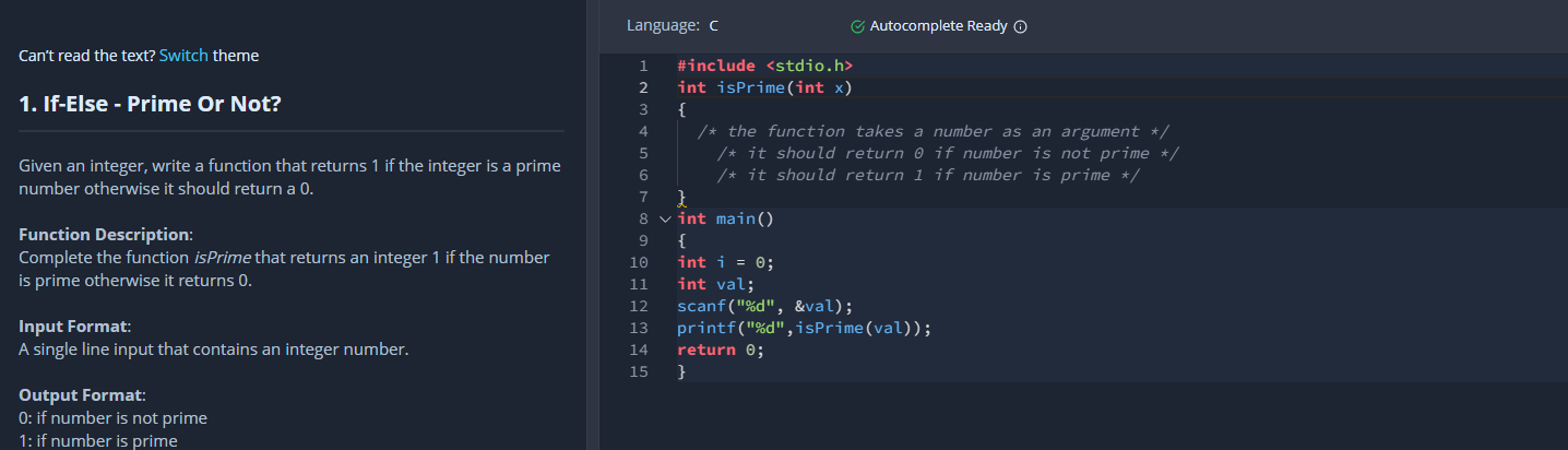 Solved Language C Autocomplete Ready O Cant Read The Text 