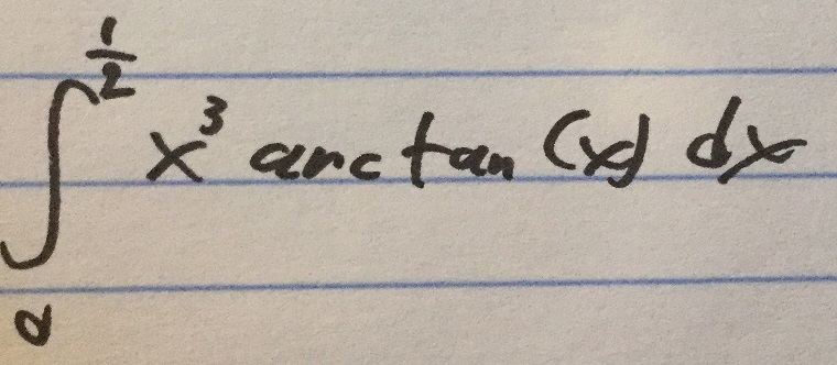 Solved x arctan (x) dx | Chegg.com