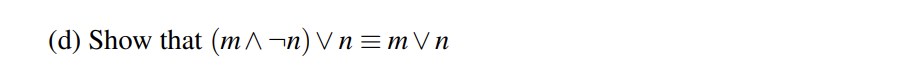Solved 2. Prove the following without using the Truth | Chegg.com