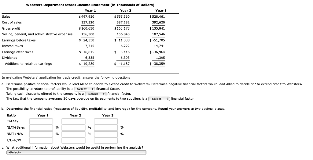 Allied Apparel Company received a large order from | Chegg.com