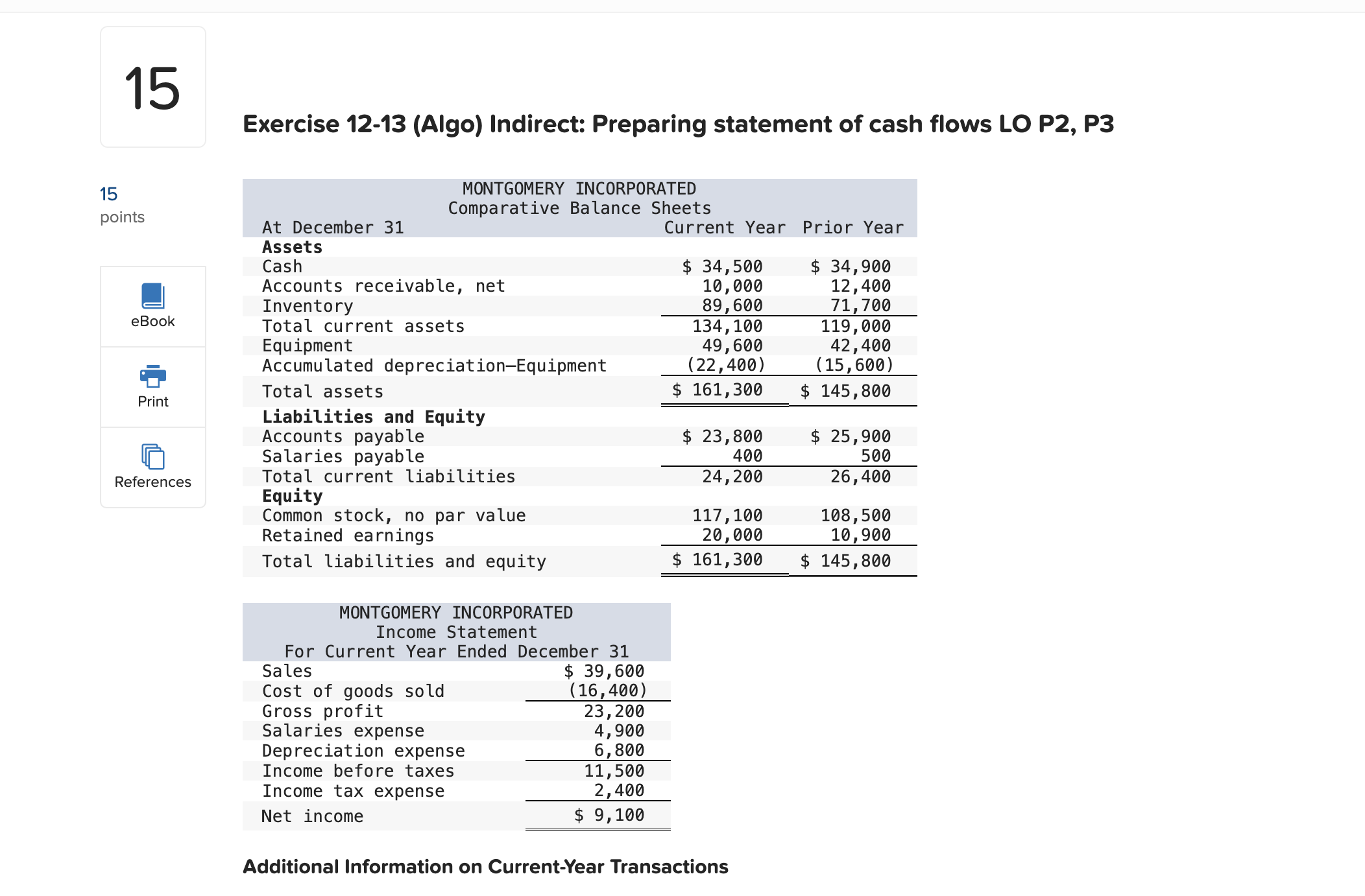 Solved Exercise 12 13 Algo Indirect Preparing Statement