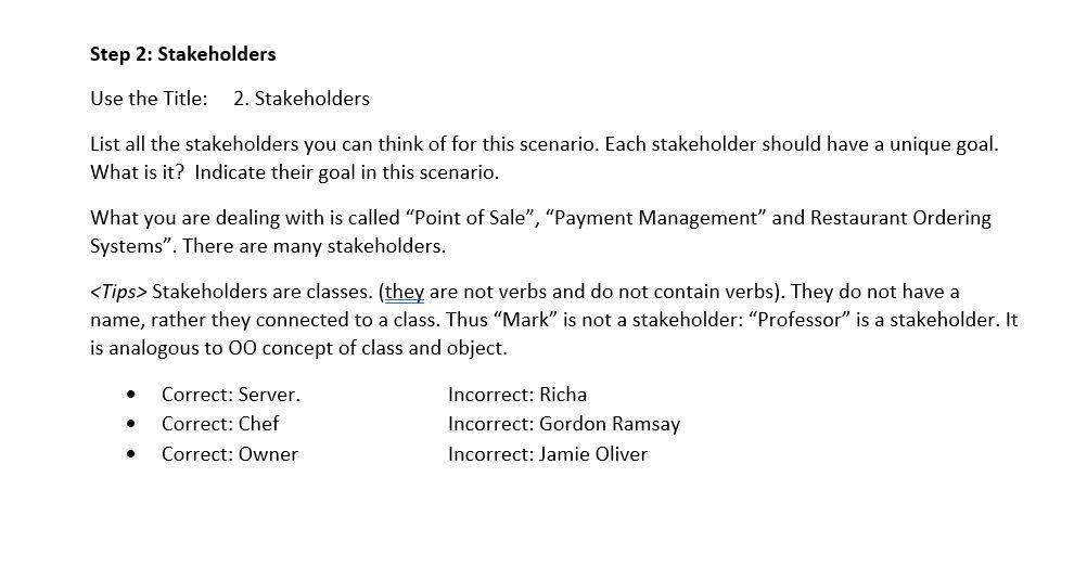 Solved Exercise 1: Building Use Cases For this exercise, | Chegg.com