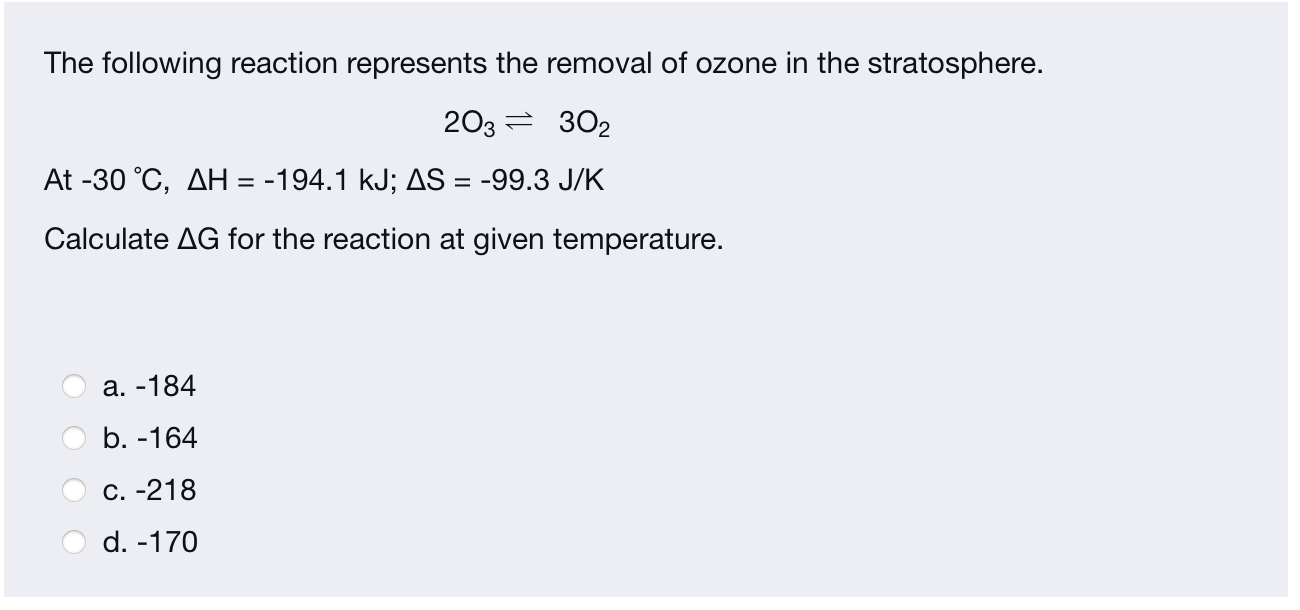 Solved The following reaction represents the removal of | Chegg.com