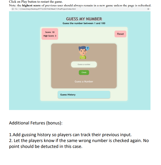 Solved Instruction: The purpose of project 3 is to use the | Chegg.com