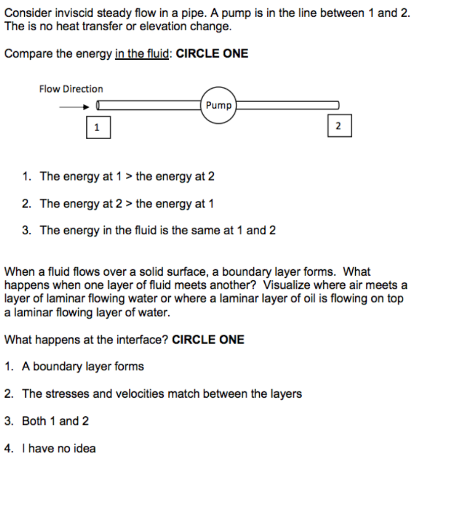 Solved Consider inviscid steady flow in a pipe. A pump is in | Chegg.com