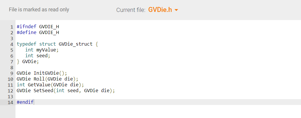 Solved 19.17 LAB: Rolling for a pair Given two GVDie struct | Chegg.com