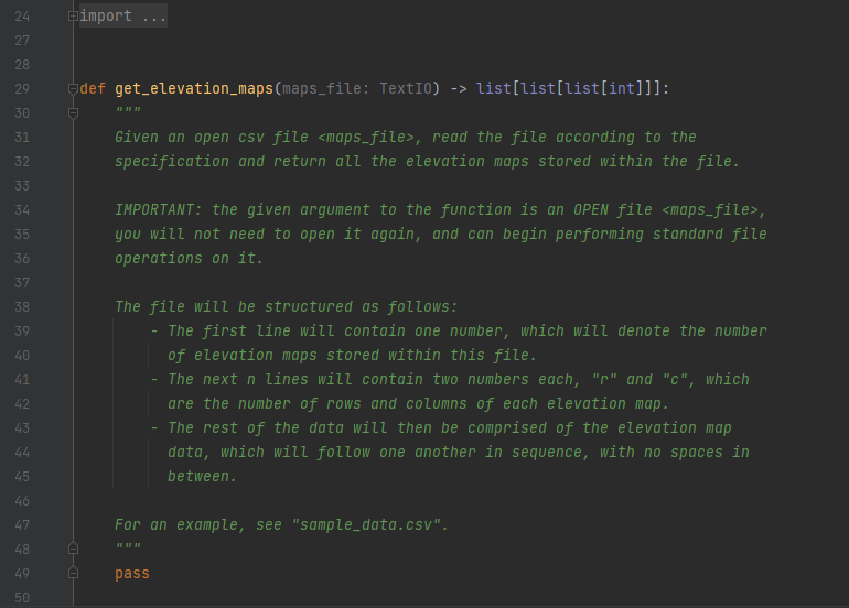 51 52 def write_elevation_maps (maps_file: Textio, | Chegg.com