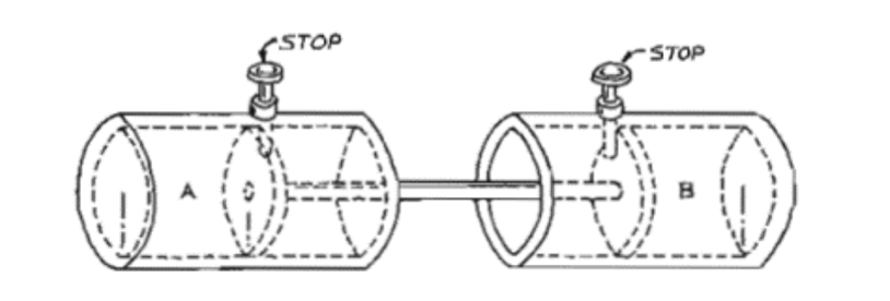 Solved Two cylinders are attached as shown in figure. Both | Chegg.com