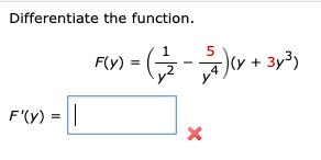 Solved Differentiate the function. | Chegg.com