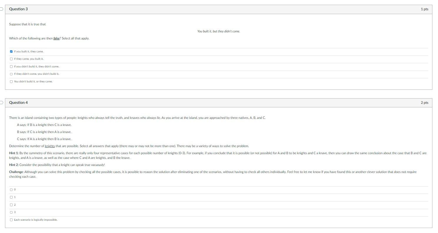 Solved Suppose that it is true that You built it, but they | Chegg.com