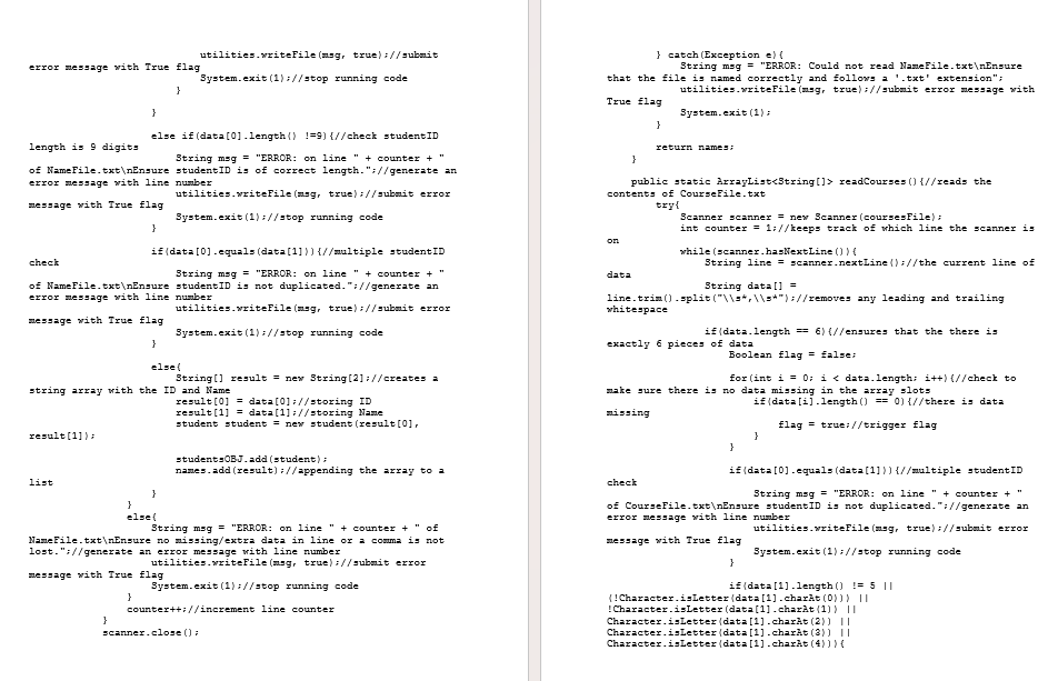 Solved Student.java: | Chegg.com