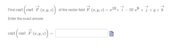 Solved Find curl 1 (curl F (2,3,2)) , ) of the vector field | Chegg.com