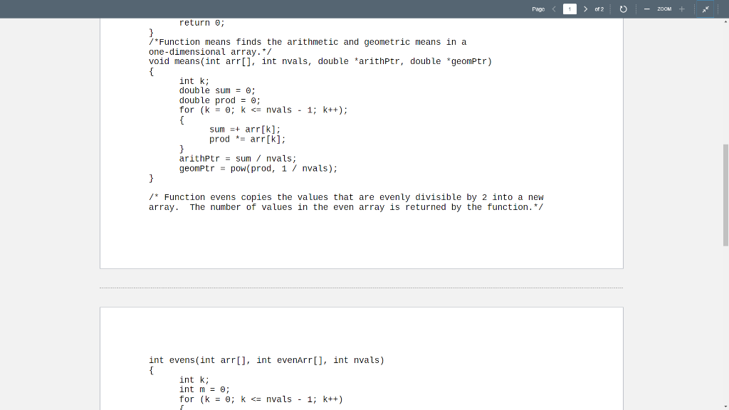 Solved Page 0f20 - ZOOM + | Chegg.com