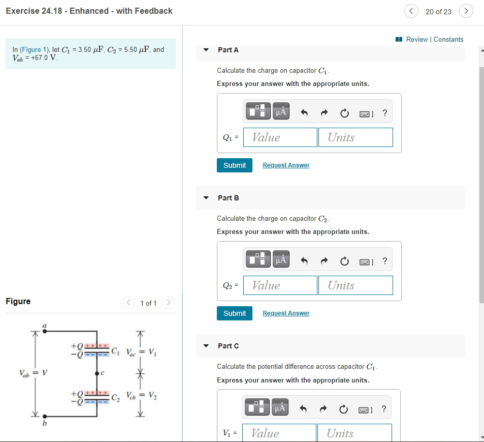 Solved Exercise 24.18 - Enhanced - with Feedback 20 of 23 | Chegg.com