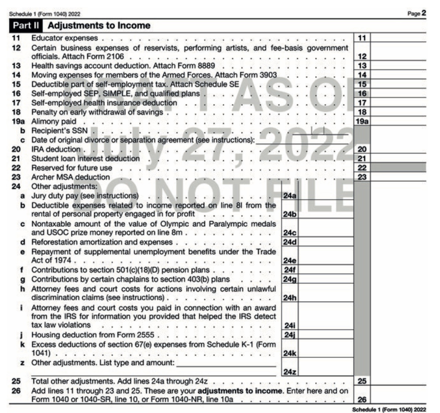 Form 8949 (2022) Attachment Sequence No. 12A Page 2 | Chegg.com