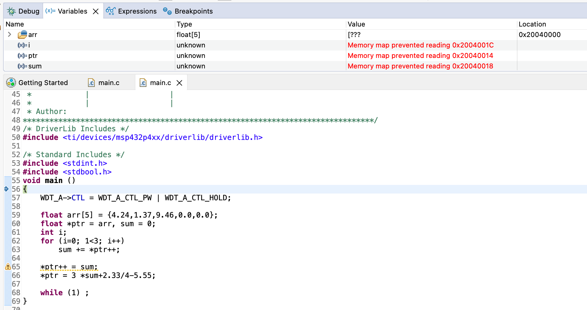 Solved Code Compressor studio (CCS) Anyone know why I'm | Chegg.com