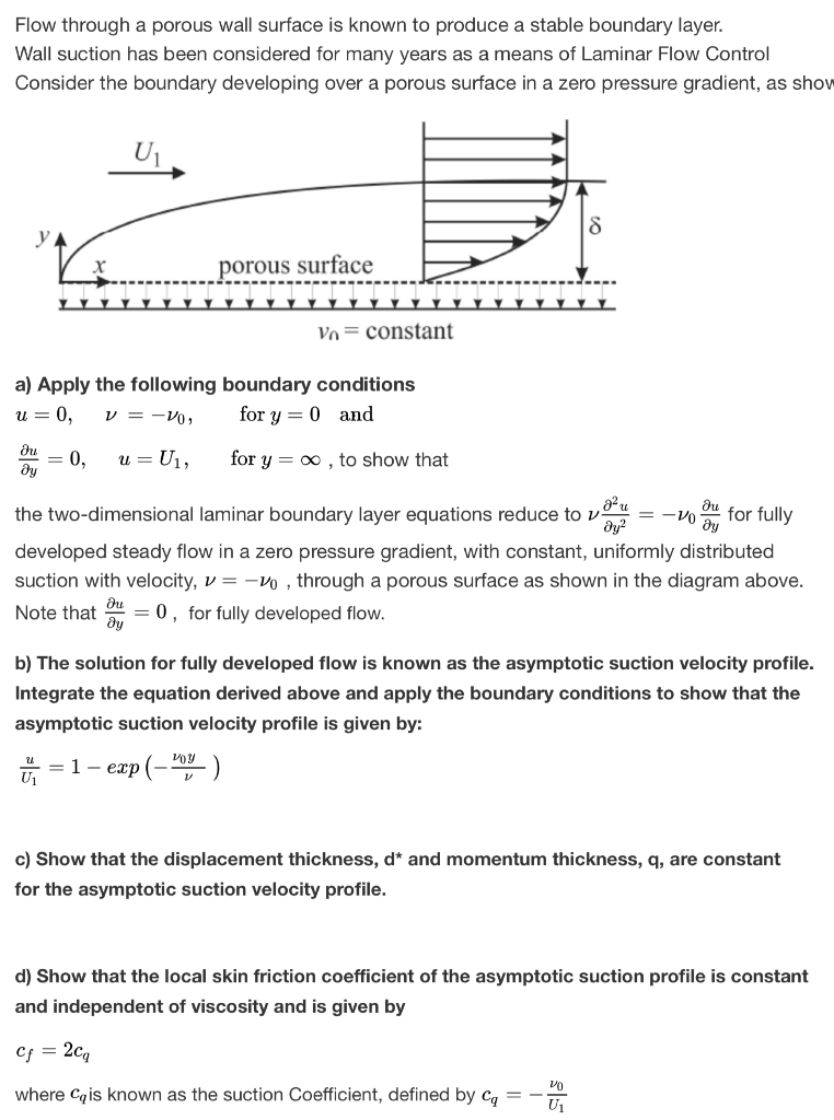 Boundary Layer Suction