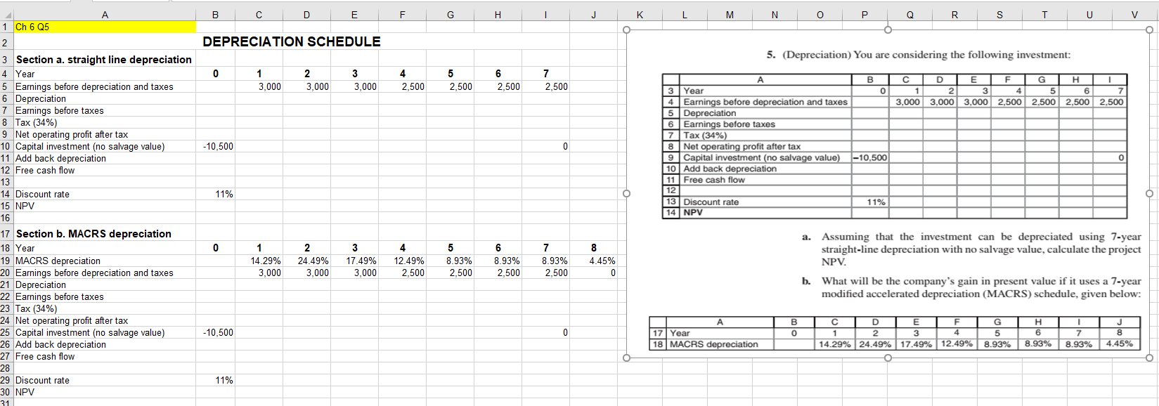 Solved а B D E F G н I J K L M N 0 р Q R S T U V O 1 Ch 6 Chegg