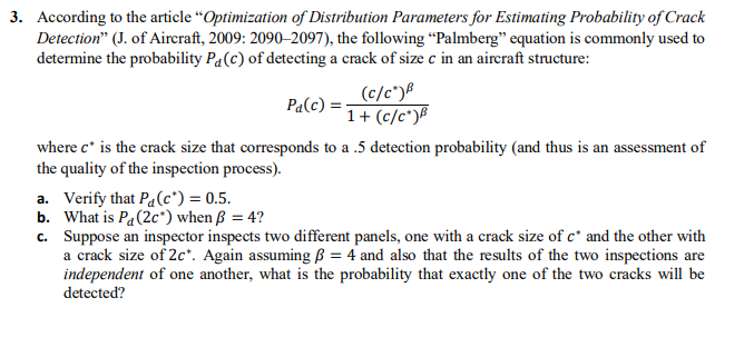 Solved According to ﻿the article "Optimization of | Chegg.com